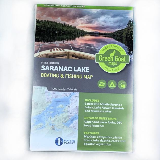 Green Goat Boating & Fishing Map – The Village Merc.