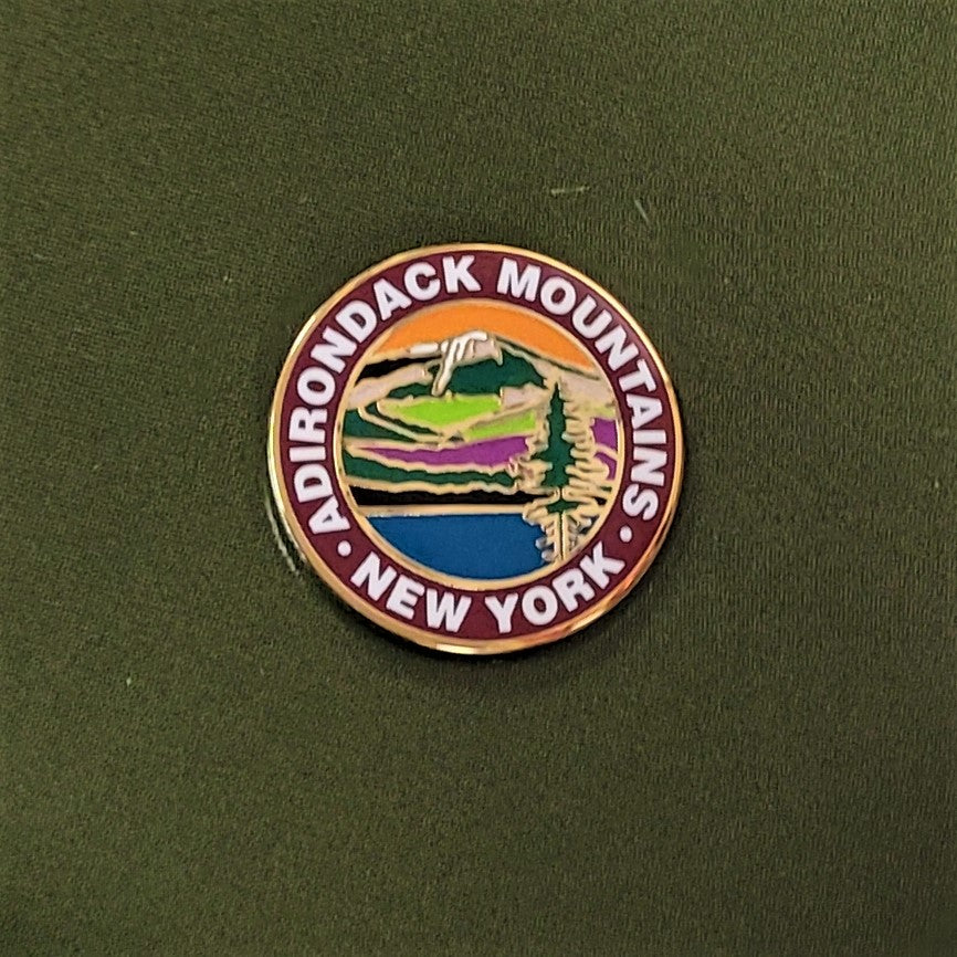 Adirondack Mountains Pin – The Village Merc.