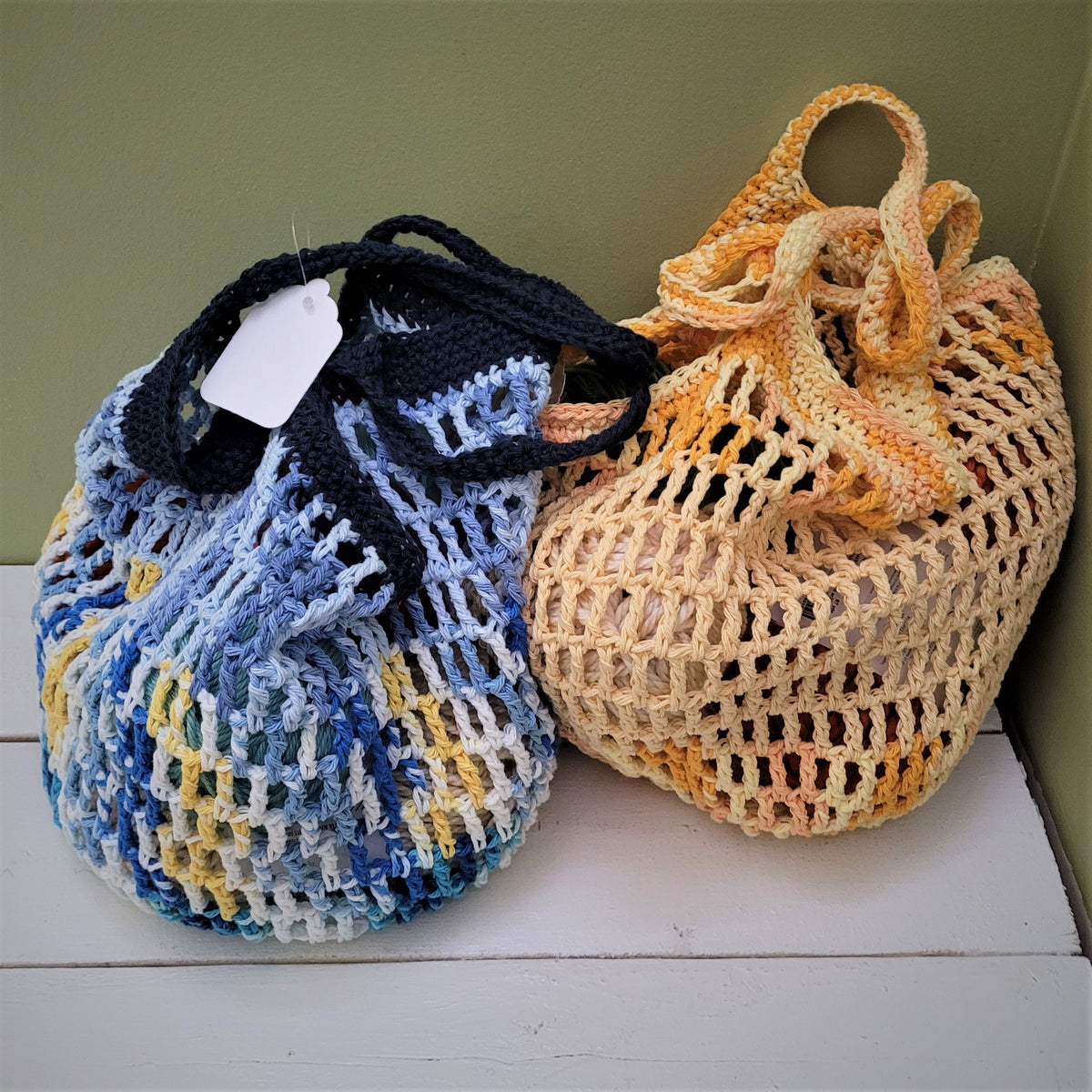 Handmade Grocery Carry Bag – The Village Merc.